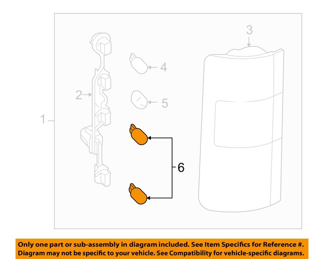 Ford Oem-exterior Bulb 5N2Z13466A for sale online | eBay