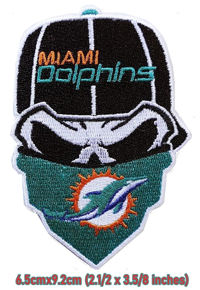 Miami Dolphins NFL Footballs Patches Embroidery iron, sew(From Thai by USPS) | eBay