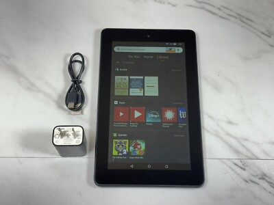 Amazon Kindle Fire HD 7 5th Generation SV98LN 8GB Wi-Fi 7" Black Tablet ...
