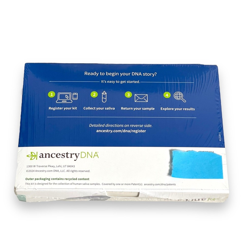 Ancestry DNA Kit Genetic Test Ethnicity Results Complete Shrinkwrapped ...