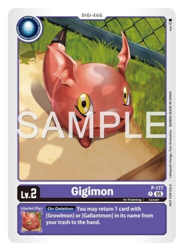 Gigimon - P-177 NM - Digimon TCG | eBay