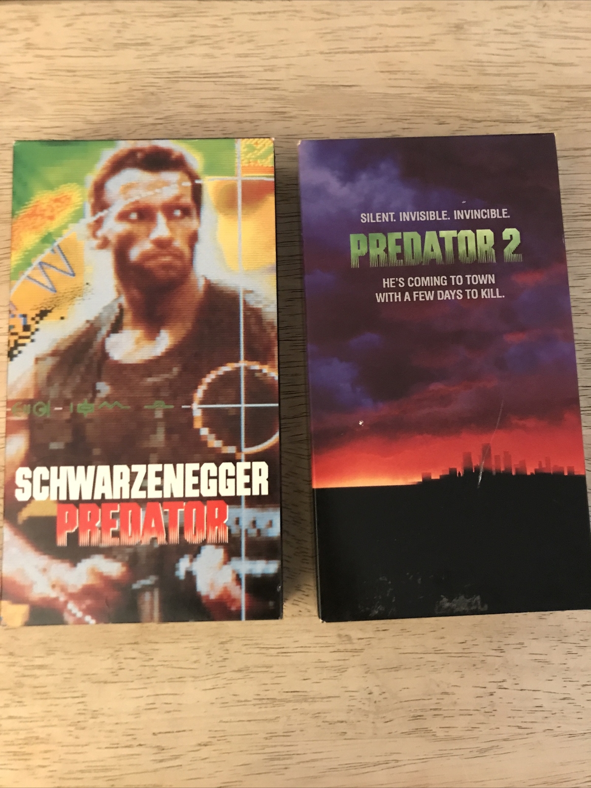 Predator & Predator 2 VHS Set 86162151538 | eBay