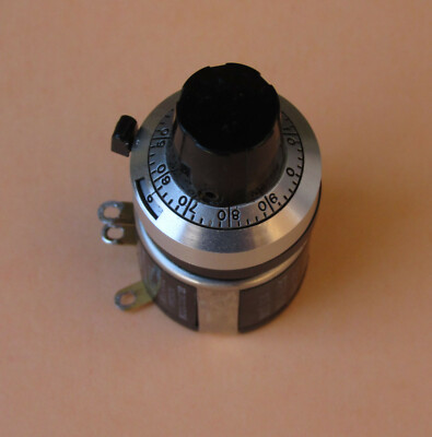 1K Spectrol Reliance Linear Precision Pot w/ Counter Dial & Knob | eBay