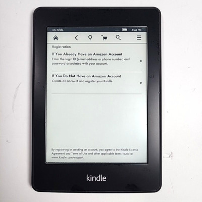 Amazon Kindle Paperwhite Model EY21 Backlit eBook Reader 5th Gen ...