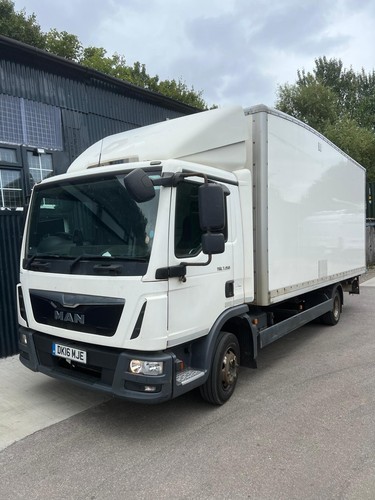 2016 MAN TGL 7.160 EURO6 ULEZ 20ft GRP BOX BODY TAIL LIFT TRUCK LORRY ...