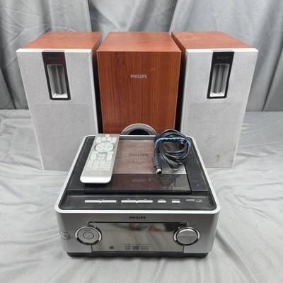Philips Micro Home Theater MCD139 Player Speakers Subwoofer Remote | eBay