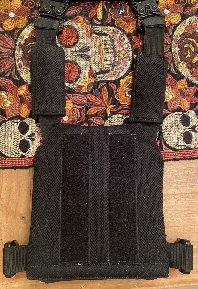 AR500 Micro Plate Carrier - Black - Cobra Buckles (8x10 Plates Only ...