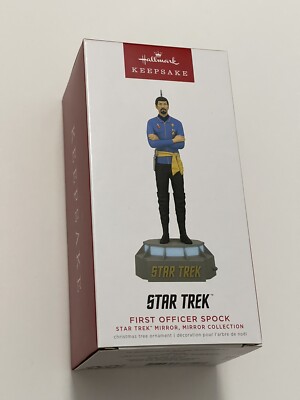 2022 Hallmark Star Trek Mirror, Mirror First Officer Spock Storytellers ...