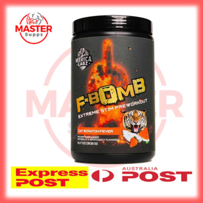 Merica Labz F-BOMB Pre Workout | Explosive Energy, Focus, Power Express ...
