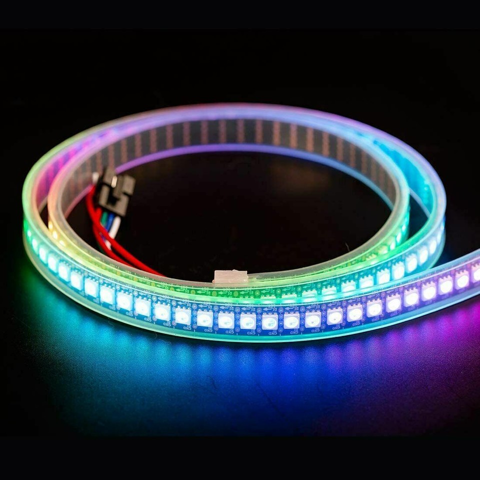 3 Pin IP65 5050 WS2811 RGB LED Strip Light Dream Color 12V 5M 150 LED ...