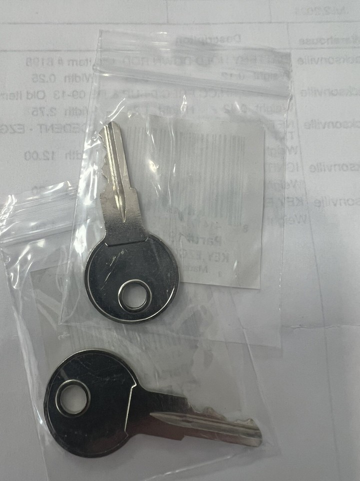 2 Pack EZGO Golf Cart Key For EZGO Carts RXV TXT Medalist Marathon 1982 ...