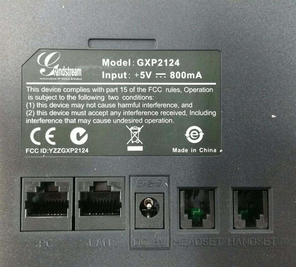Grandstream GXP2124 962-00036-23A001 Telephone | eBay