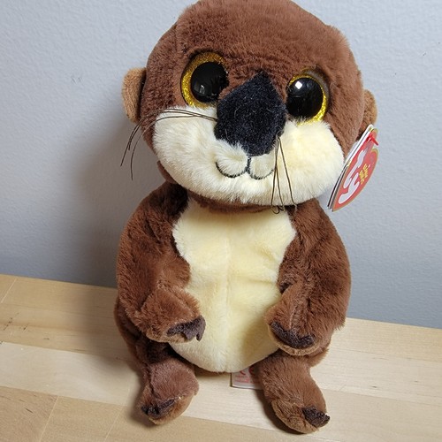 New! 2022 TY Beanie Baby (Beanie Bellies) - MITCH the River Otter (6 ...