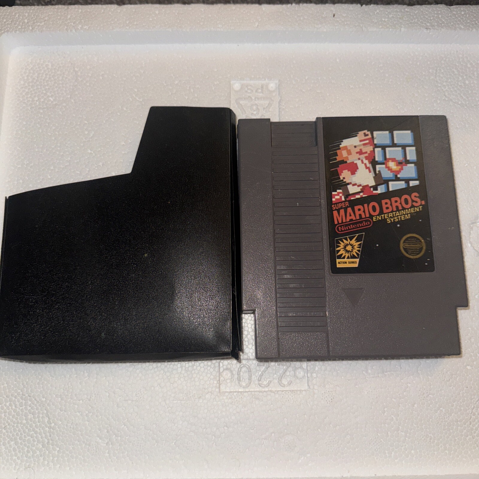 Super Mario Bros. (Nintendo 1985) NES Black Box Label 5 Screw Tested W ...