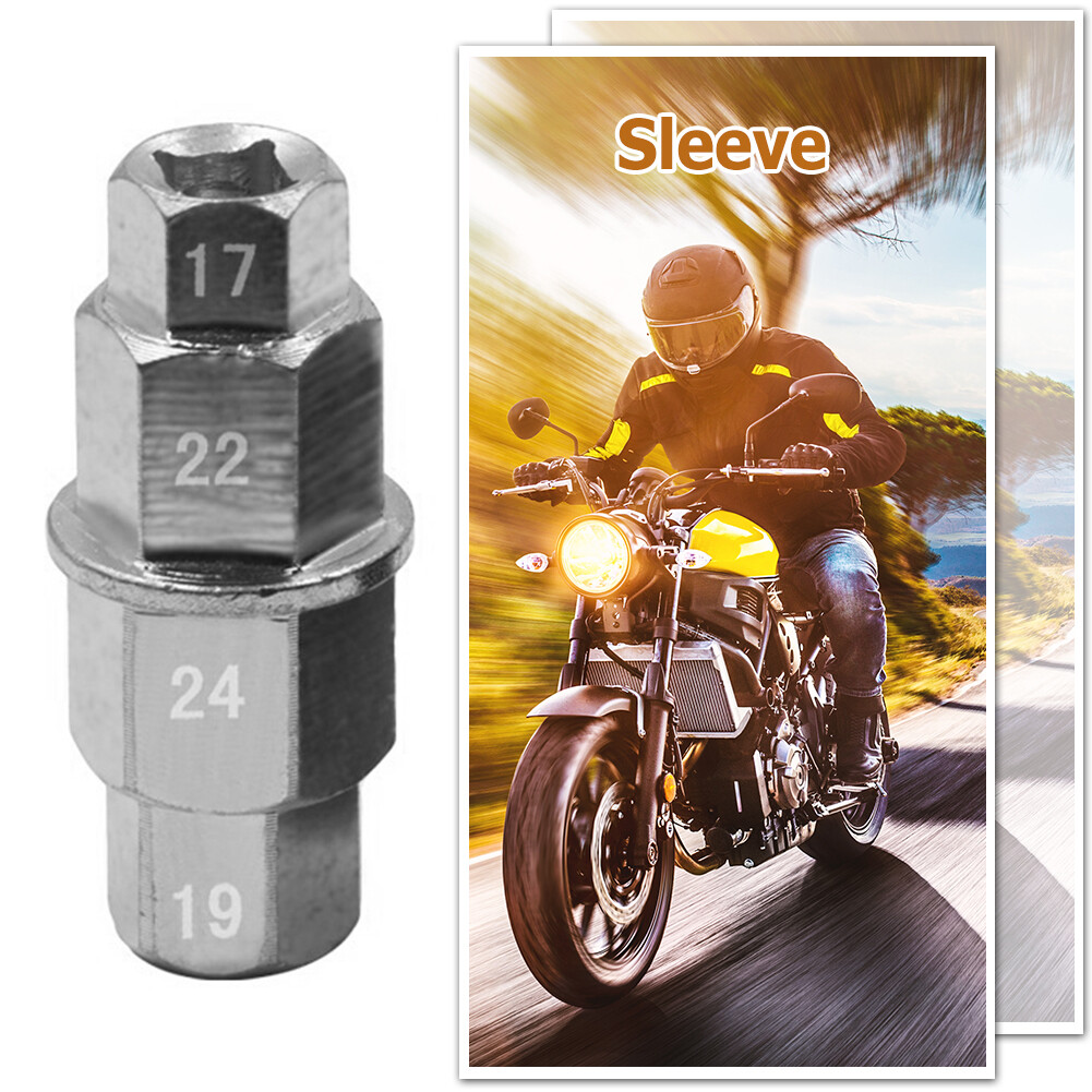 Hexagon Socket Universal Motorcycle Front Axle Socket for Motorbike ...