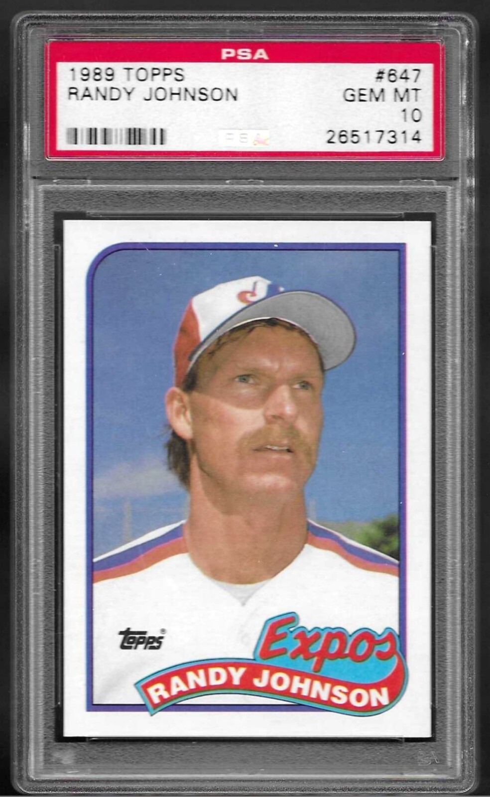 Randy Johnson 1989 Topps #647 Base Price Guide - Sports Card Investor