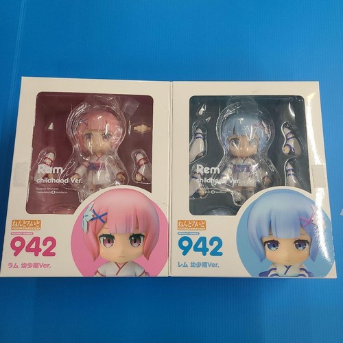 Figurine Nendoroid Rem Ram jeu d'enfance Re:Zero Starting Life in ...