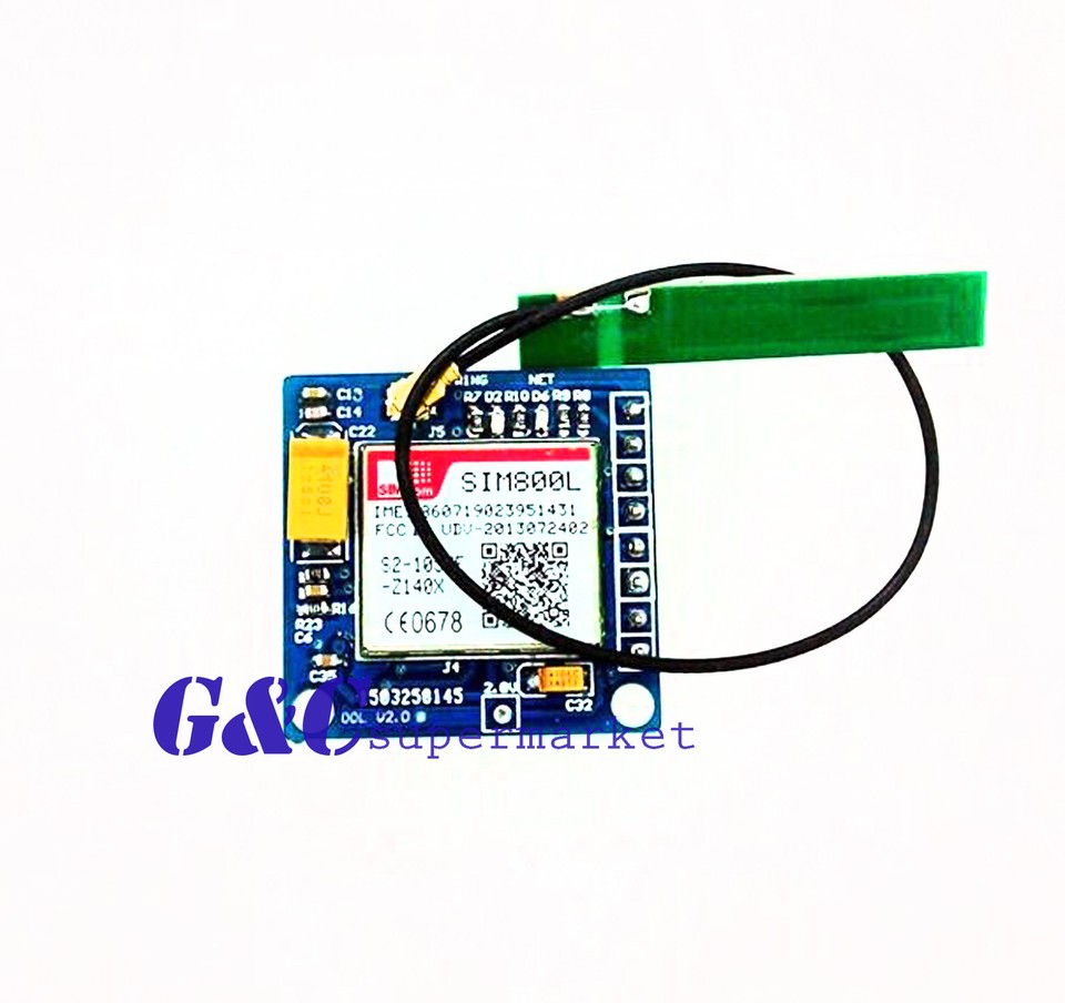 4V SIM800L Quad-Band GSM GPRS MODULE PCB Antenna Replace SIM900 M103 | eBay