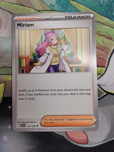 Miriam 179/198 SV1 Scarlet & Violet Base Non Holo Pokemon Card NM | eBay