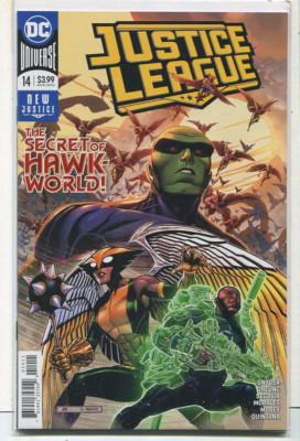 Justice League #14 NM The Secret World Of Hawk World DC Comics CBX38 | eBay