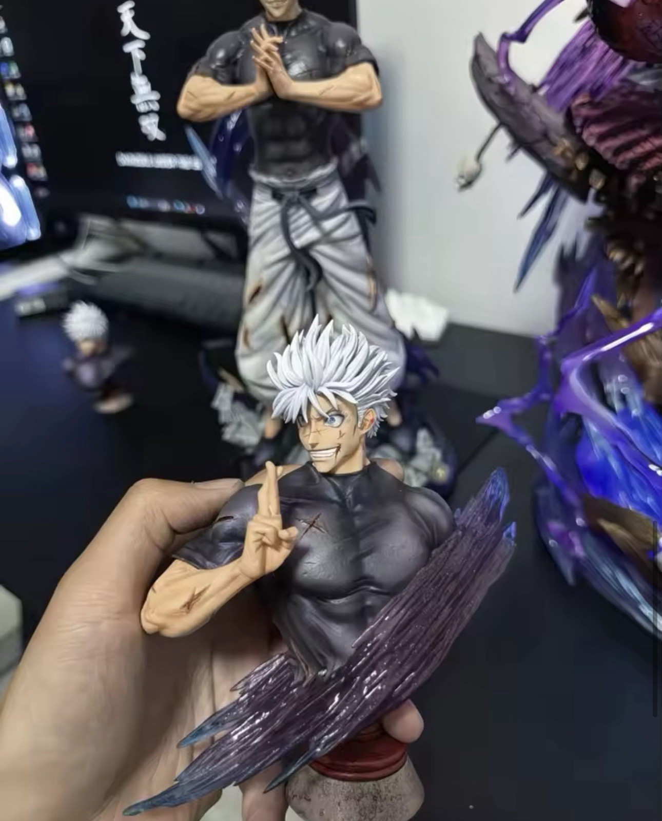 23cm Gojo Satoru Figure Jujutsu Kaisen Action Figures Pvc Doll ...