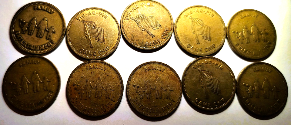 Arcade, Game Tokens - Vintage *** Lot of 250 Tokens *** | eBay
