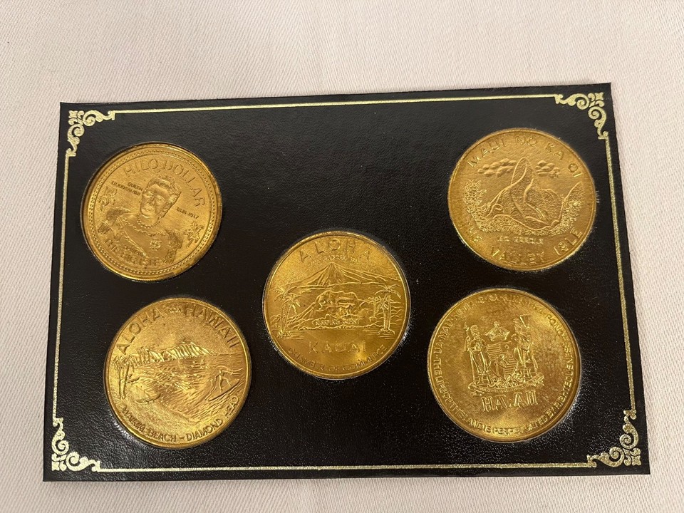 Coins of Hawaii 5 pc Set Hawaii Dollar Aloha Hilo Maui Kauai | eBay
