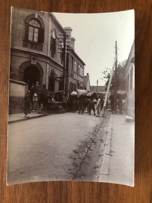 CHINA OLD PHOTO CHEFOO GERMAN POST OFFICE FRONT GATE 1900 !! | eBay