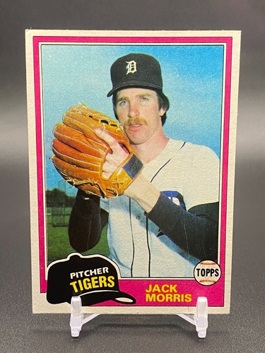 1981 Topps Jack Morris Baseball Card #572 Detroit Tigers HOF | eBay