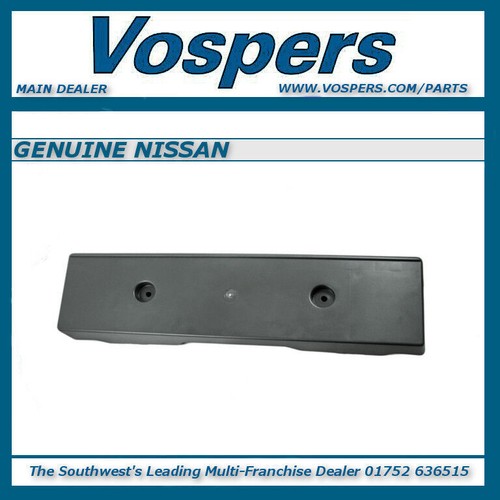 Genuine Nissan Juke Front Number Plate Bracket / Plinth 96210BV80A | eBay