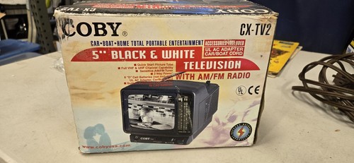 Coby CX-TV2 5" CRT Television for sale online | eBay