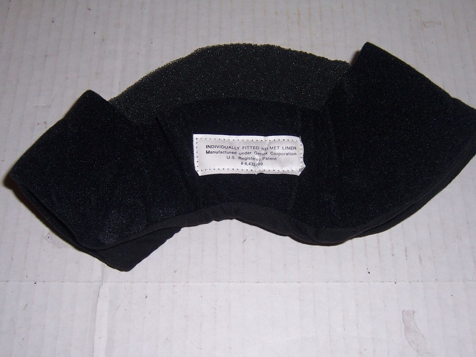 GENTEX TPL Flight Helmet Shock absorbing Liner by Size MEDIUM | eBay