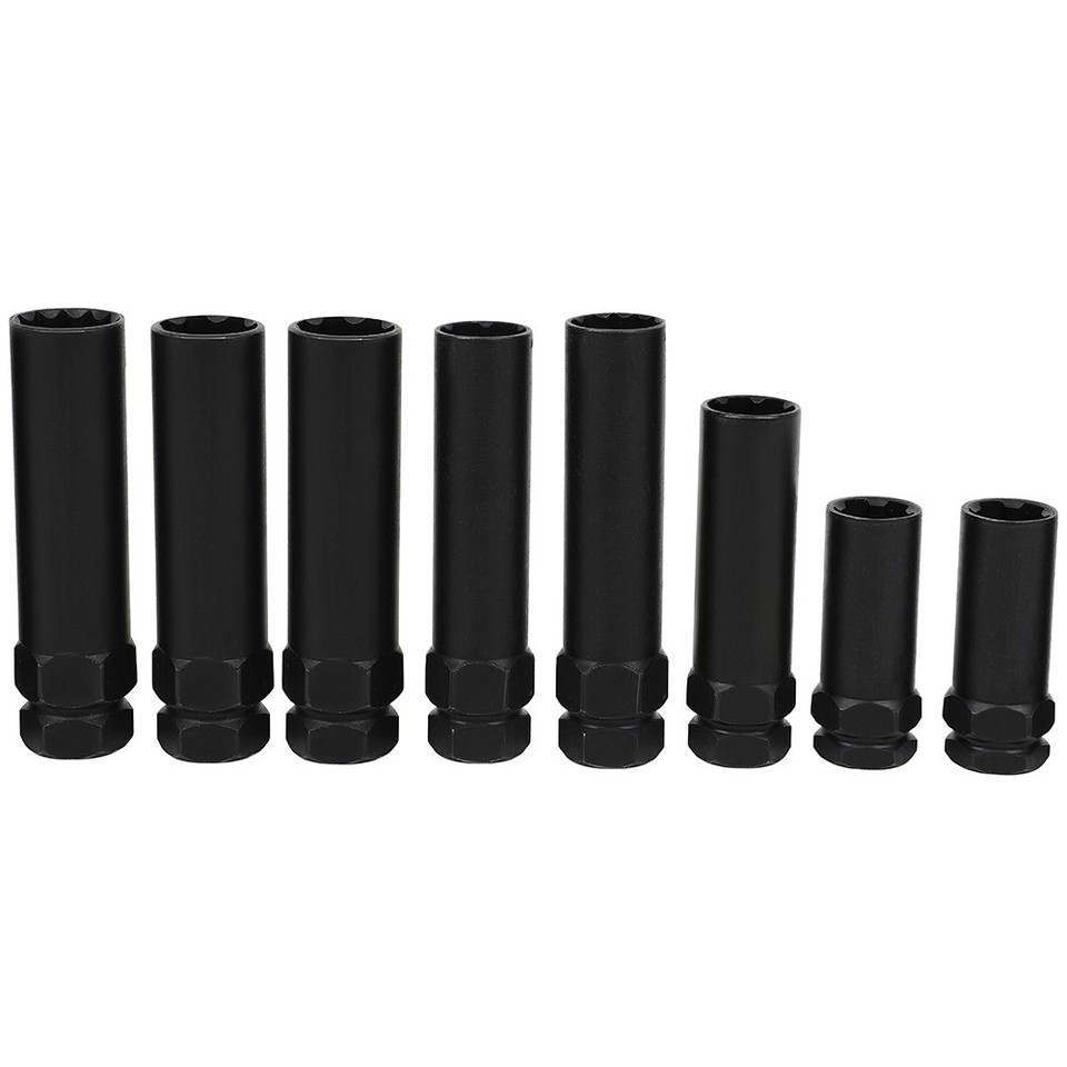 16pcs Locking Lug Nut Master Set Wheel Lock Key Removal Tool Kit double ...