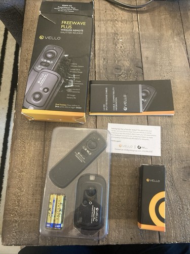 Kit for Sony Camera Vello FreeWave Plus RWII-S2 Wireless Remote | eBay