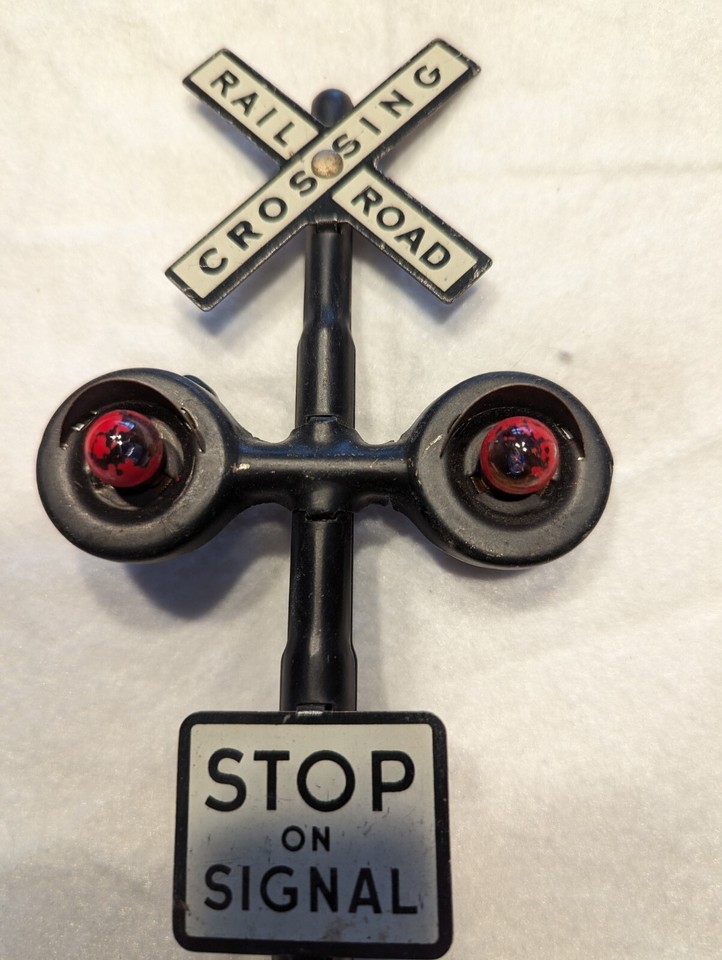 Lionel/Marx Vintage Rail Road Crossing Signal | eBay