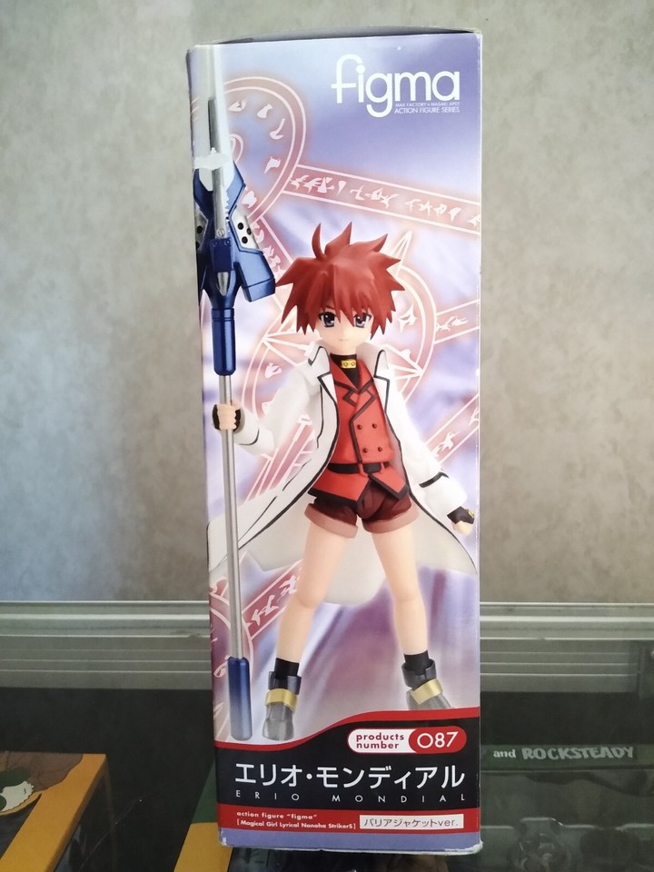 Figma #087 Magical Girl Lyrical Nanoha StrikerS - Erio Mondial | eBay