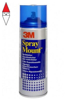 ARTICOLO CANCELLERIA 3M COLLA SPRAY MOUNT 3M PERMANENTE BOMBOLETTA DA ...