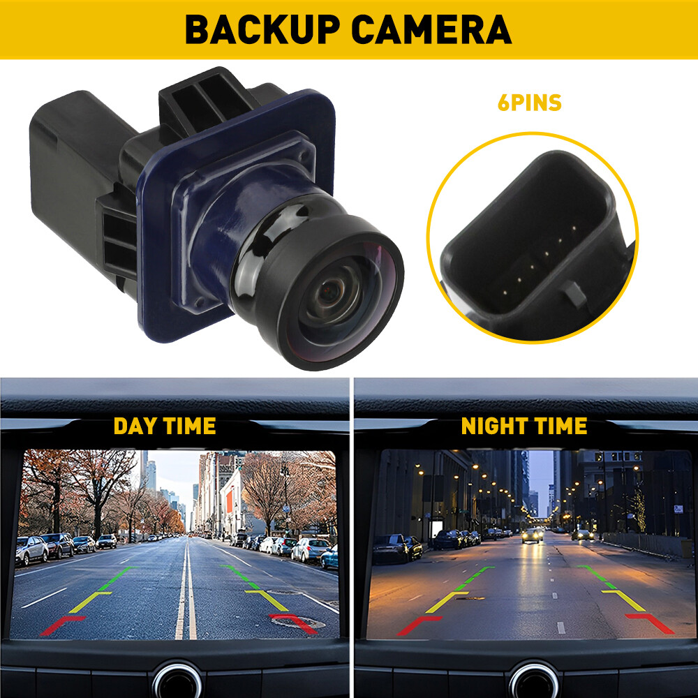 Car Rear View Backup Reverse Parking Camera 6PIN Fits For 2011-2014 ...