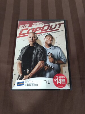 Cop Out (DVD) Bruce Willis Tracy Morgan BLOCKBUSTER EXCLUSIVE ...