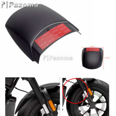 Motorcycle Front Mudguard Fender Extender Extension For Harley ...