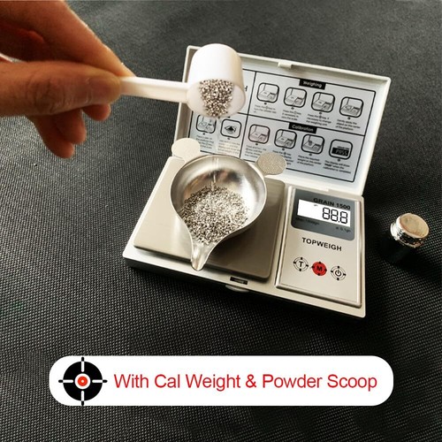Reloading Scale Metal Powder Pan Grain 1500 Grains X 0.1Gn Powder Scale ...