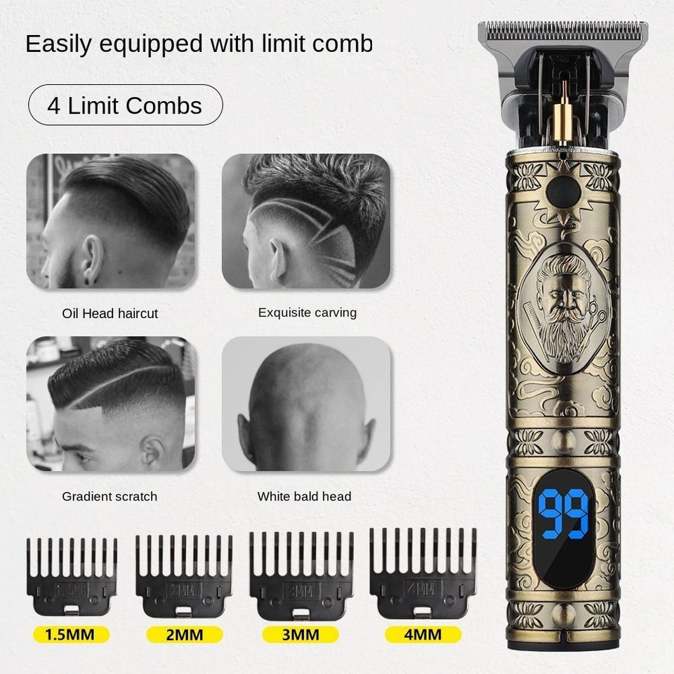 ABS Hair Clipper Plastics Hair Trimmer Electric Hair Cutting Machine ...