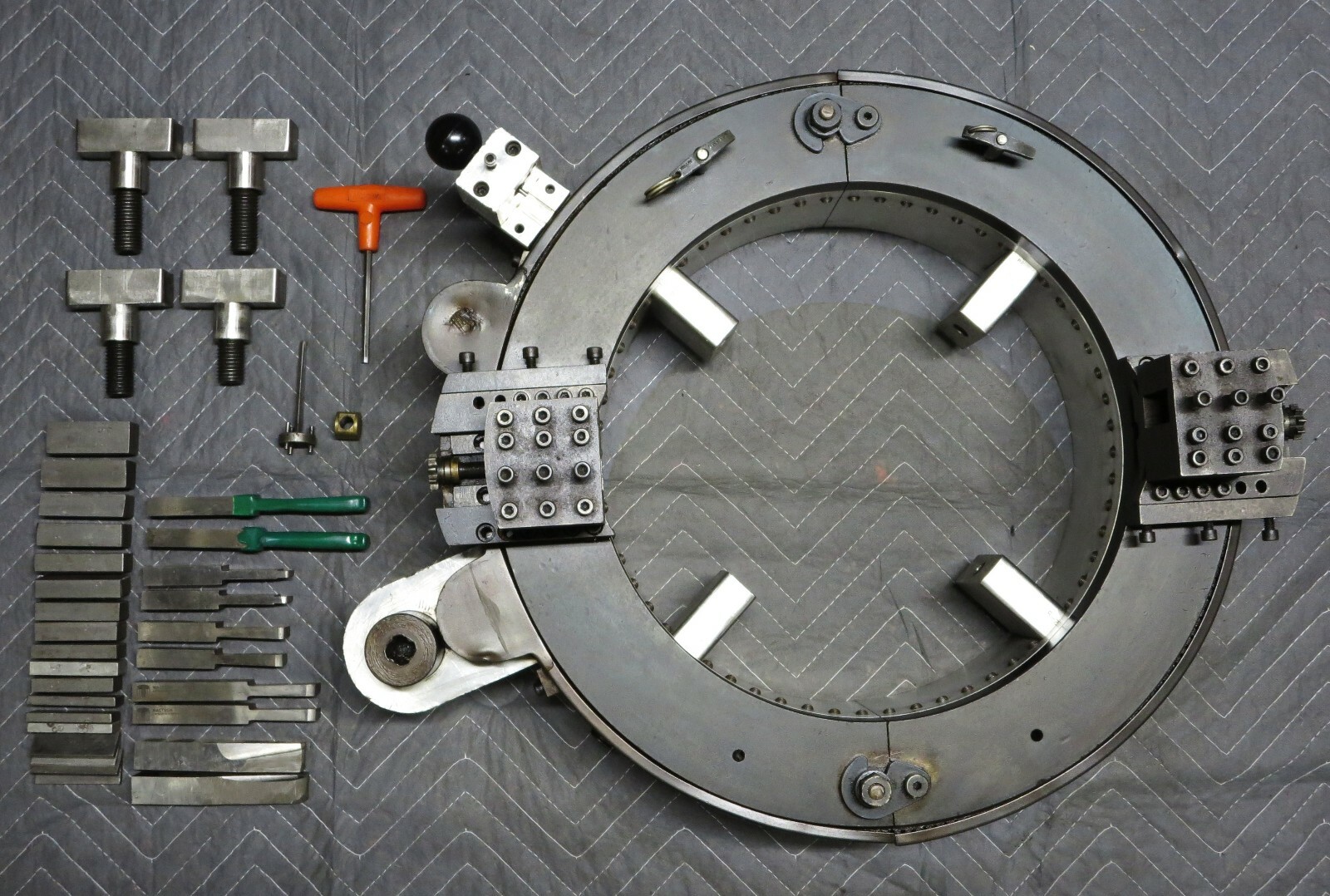 MACTECH 812 Clamshell Pipe Lathe 6.63 - 12.75" Split Frame = 812LC Made ...