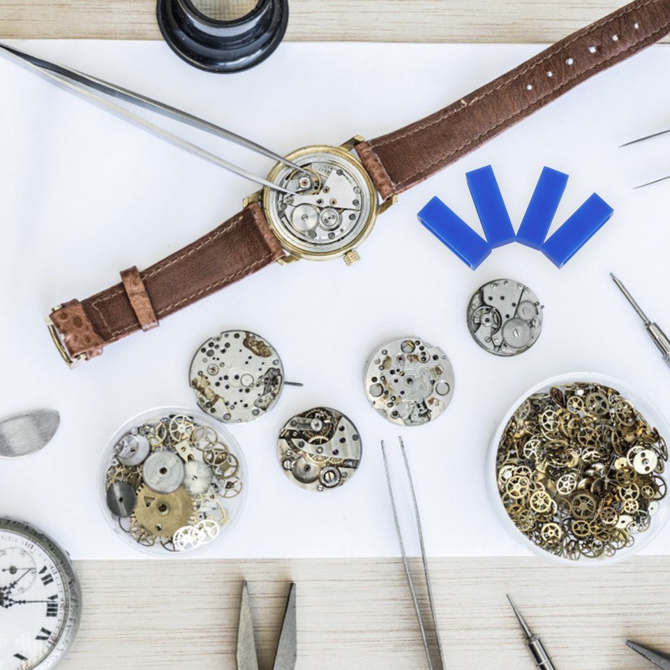 12 Pcs Watch Strap Loop Ring Keepers Premium Silicone Rubber ...