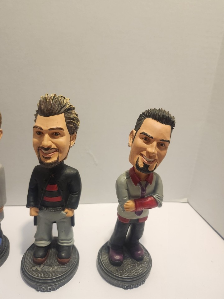 Nsync Bobble heads 2001 Collectible Best Buy ENTIRE GROUP Full Set N ...