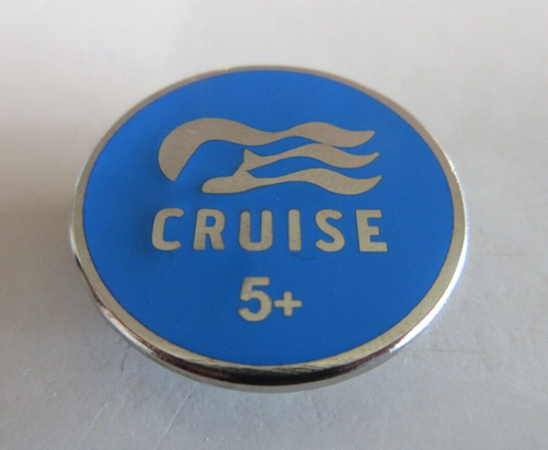 Princess Cruises - Ship Crew Badge - 5+ Years - Seawitch Logo - Blue ...
