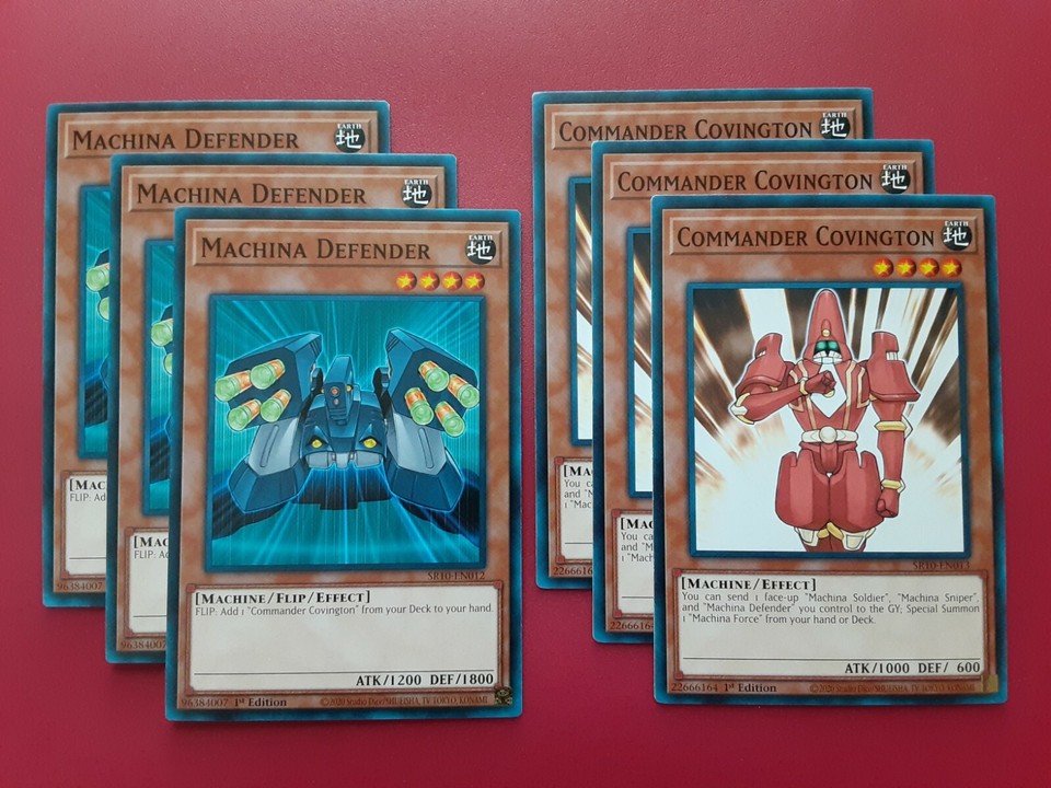 Yugioh Machina Deck 40 Cards Overdrive Fortress Citadel Budget ...