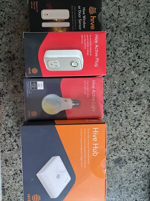 Hive Smart Home System*HUB*Light bulb*Plug*Window/Door Sensor**NIP** | eBay