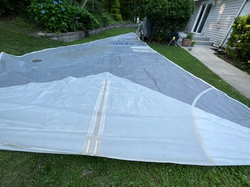 Racing Jib Mylar Tack 48’ 4” Leech 45’ 10” Foot 22’ 11” MORGAN sailboat ...