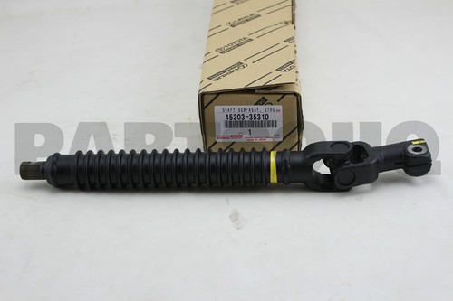 4520335310 Genuine Toyota SHAFT SUB-ASSY, STEERING INTERMEDIATE, NO.2 ...
